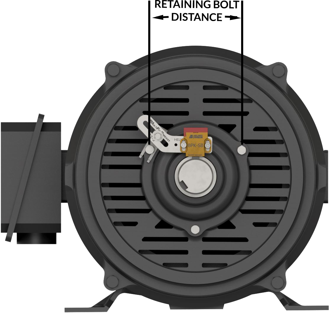 Motor Shaft Grounding EZ MultiFit Brackets | Helwig Carbon